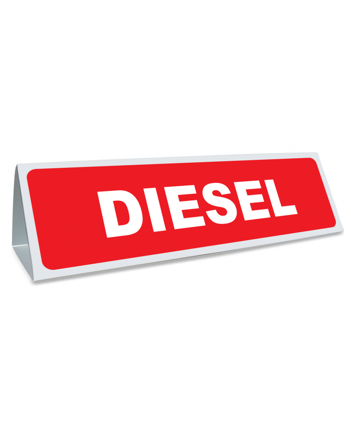 Triangle magnétique de toit Diesel - Autosignalétique