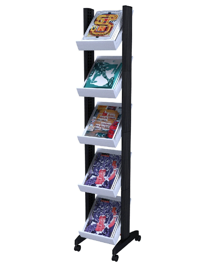 Présentoir A4 sur pied TABLET5G - présentoir A4 sur pied : Autosignalétique